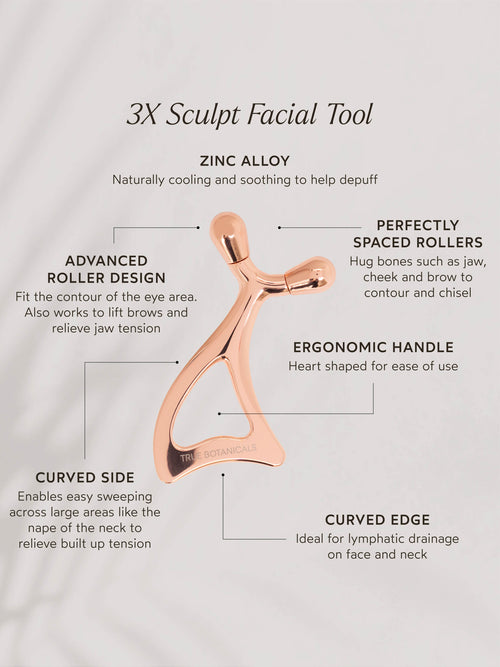 3X Sculpt Facial Tool - True Botanicals