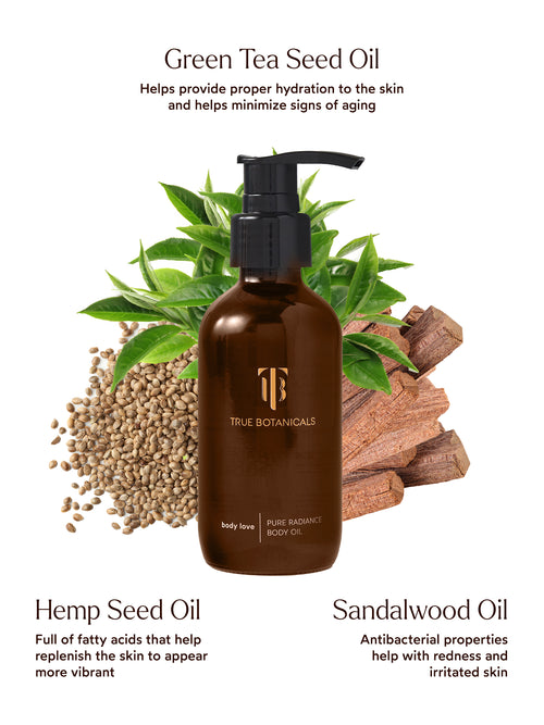 Get Glowing Skin with Natural Body Oil - True Botanicals