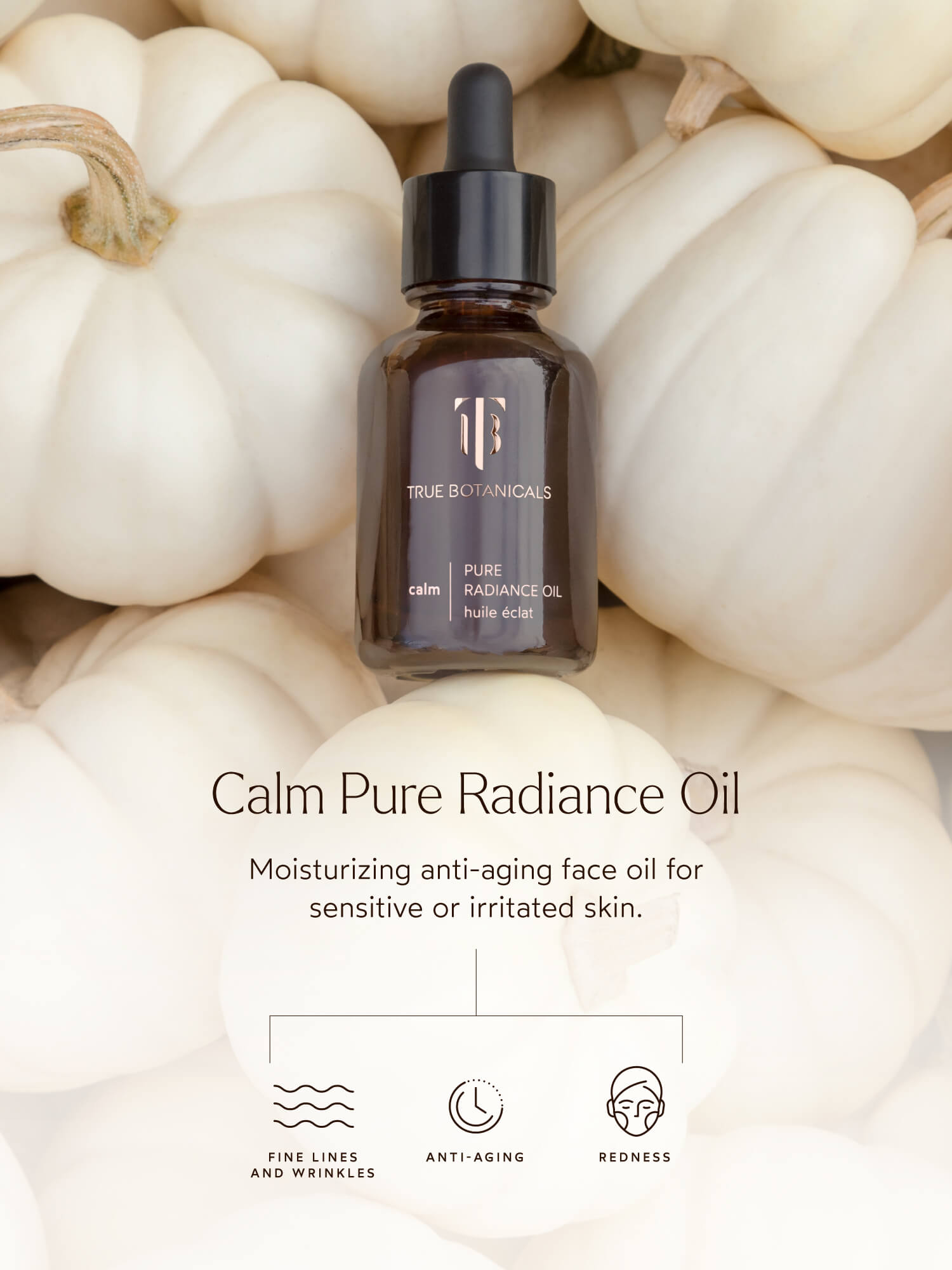 Pure Radiance Face Oil for Sensitive Skin - True Botanicals
