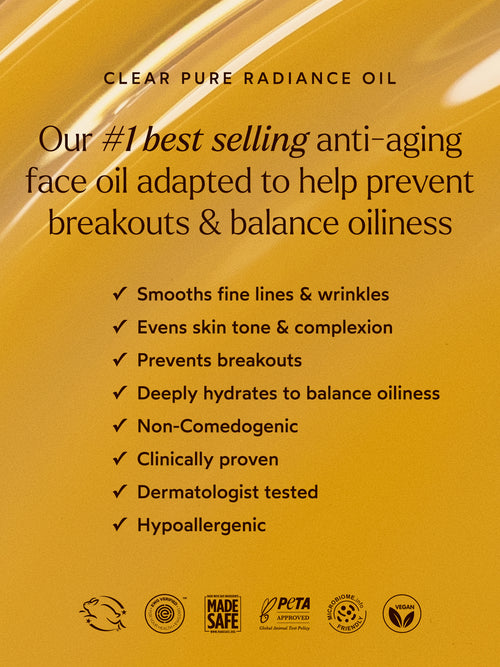 Best Pure Radiance Face Oil for Oily Skin - True Botanicals