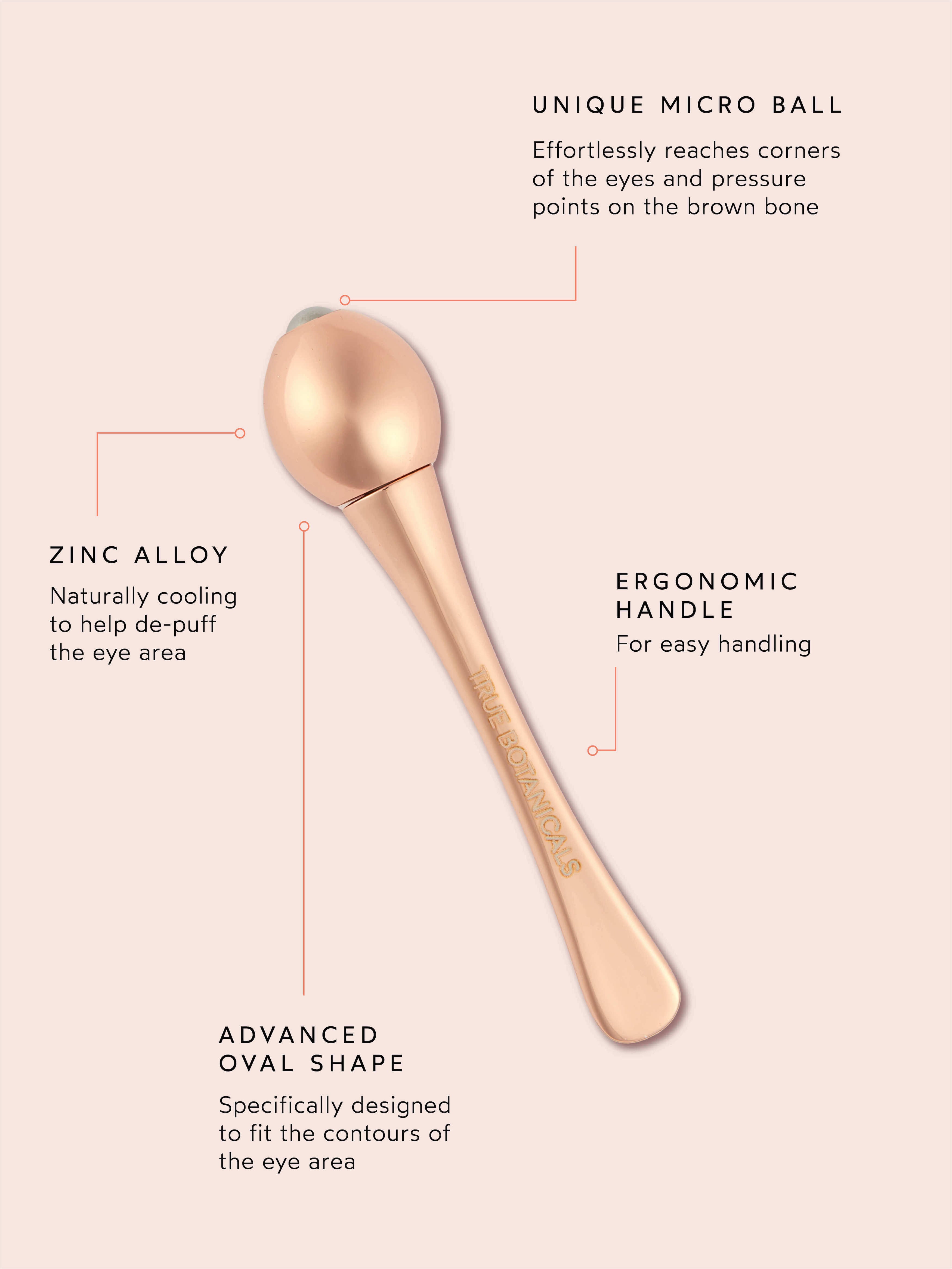 Under Eye Roller Tool for Puffy Eyes True Botanicals