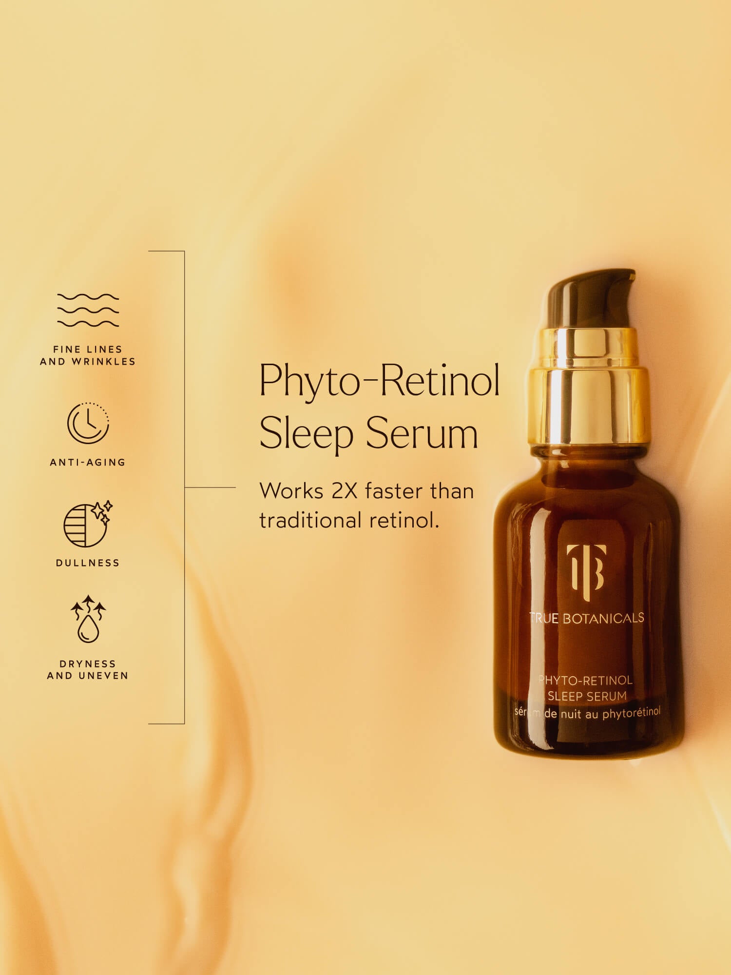 Phyto-Retinol Sleep Serum – True Botanicals